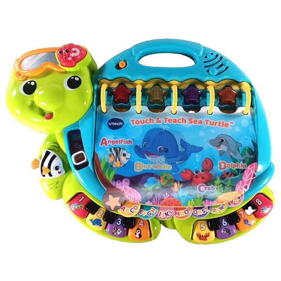 vtech | Toys | Vtech Touch And Teach Sea Turtle Interactive Learning ...
